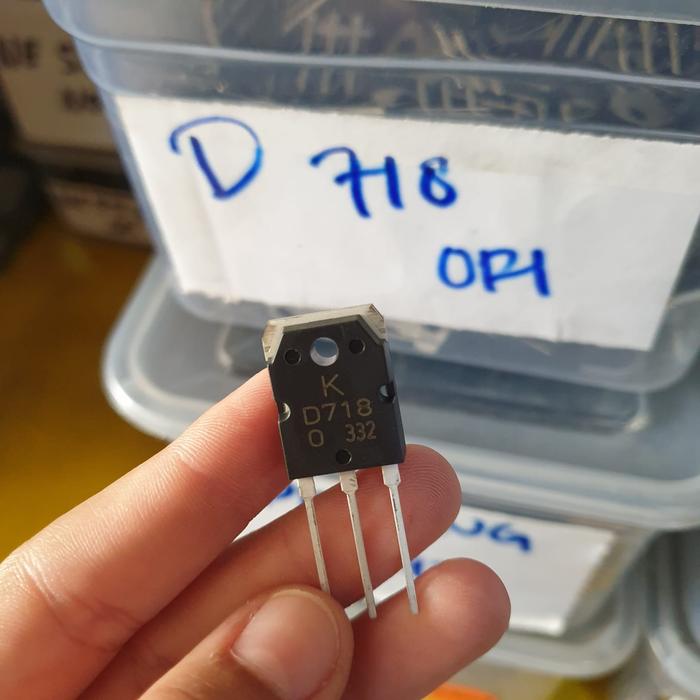 Jual transistor D 718 ORiginaL D718 ori - Jakarta Barat - STARVIS CCTV ...