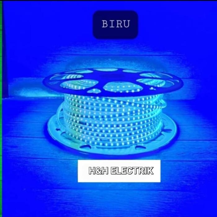 Jual LED STRIP / LED SELANG 5050 MATA BESAR HARGA PER METER - Warm ...