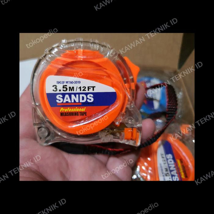Jual METERAN 5M PLAT BESI MEASURING TAPE 5 METER 5METER SANDS - Jakarta ...