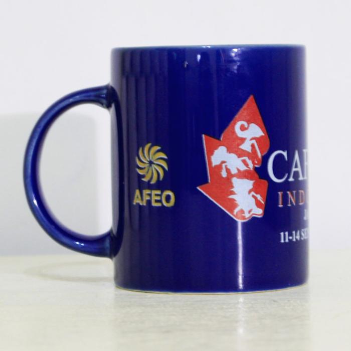 Jual Mug Warna Custom Logo Desain - Biru - Jakarta Barat - The Mugers ...