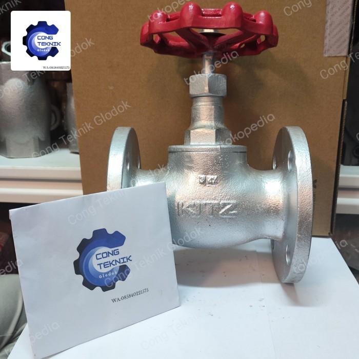 Jual globe valve 1" inch Kitz ,Cast iron 10K,Type FCD-S - Jakarta Barat ...