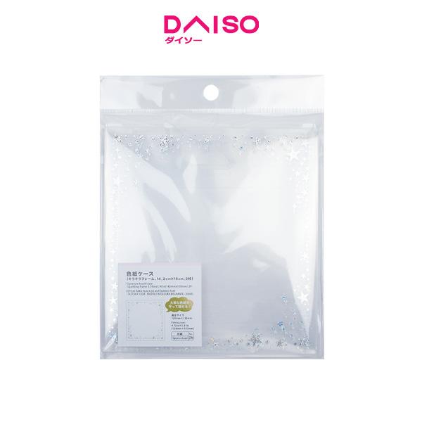 Jual Daiso Signature board case-Sparkling frame 5.59x5.90in 2P ...