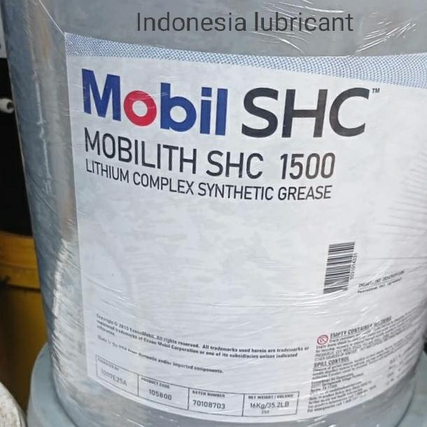 Jual Mobilith SHC 1500 Grease NLGI 1.5 Grade / ISO VG 1500 pail 16 kg ...