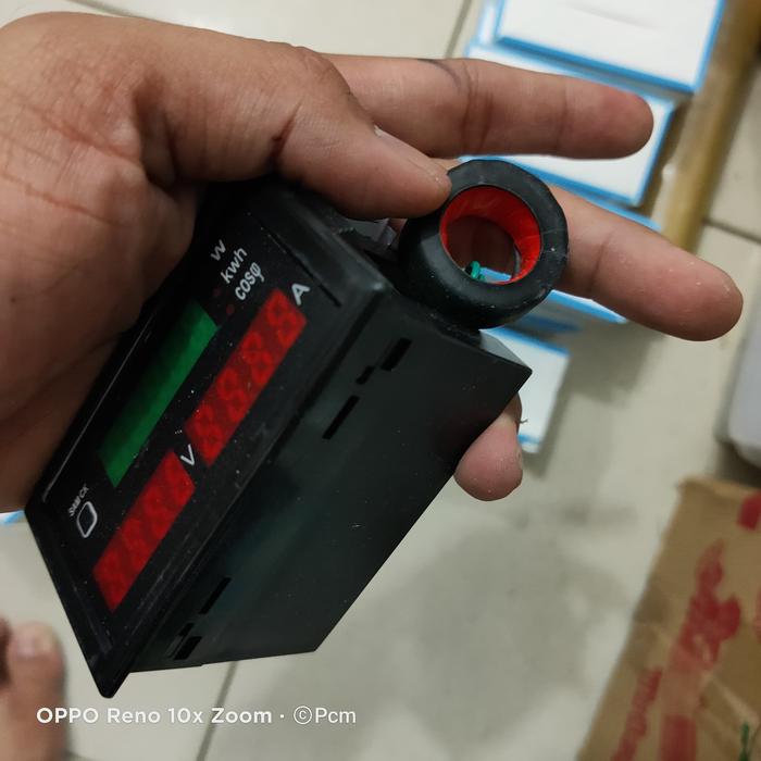 Jual ampere meter volt meter amperemeter voltmeter cos phi 100a 300v ...