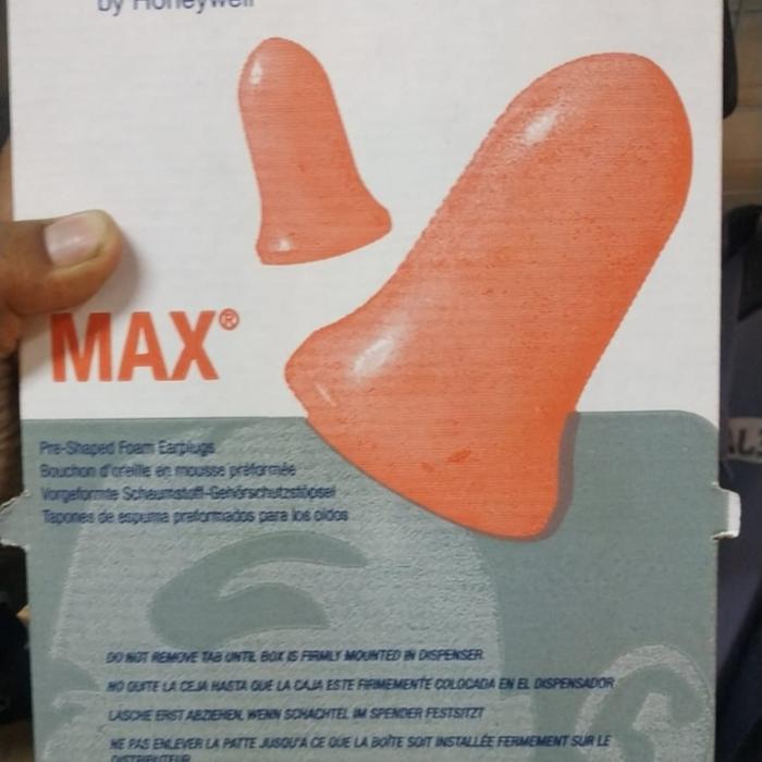 Jual ear plug max Honeywell Howard Leight Max -1-D isi 500 pasang ...