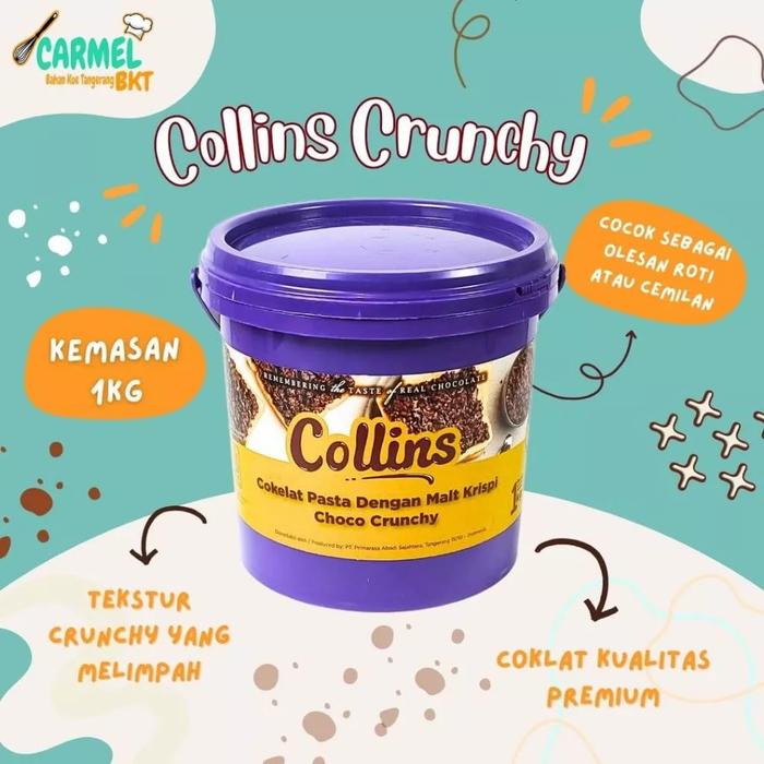 Jual collins choco crunchy 1 kg murah renyah toping Crunchy - Jakarta ...