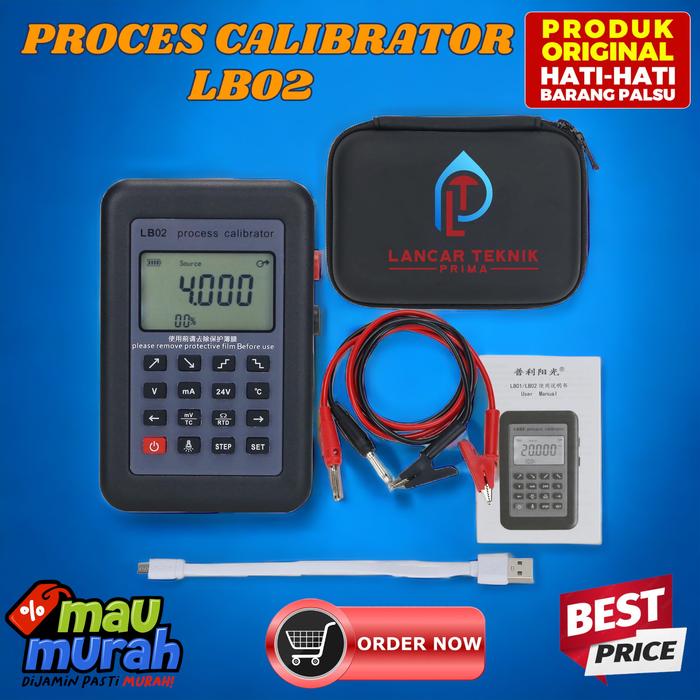 Jual Process Calibrator LB02A Source Function RTD 4-20mA Signal Generator - Jakarta Barat ...