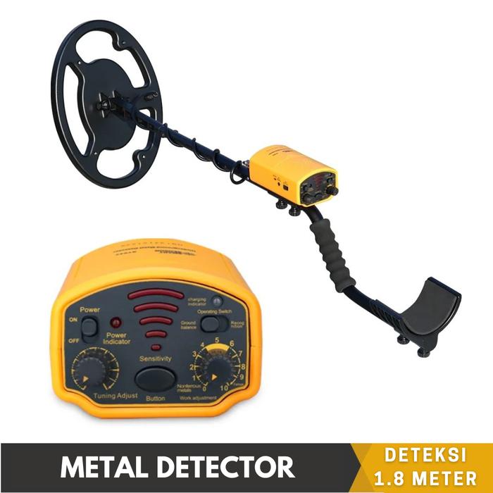 Promo Metal Gold Detector Alat Detektor Logam Emas Bawah Tanah ...