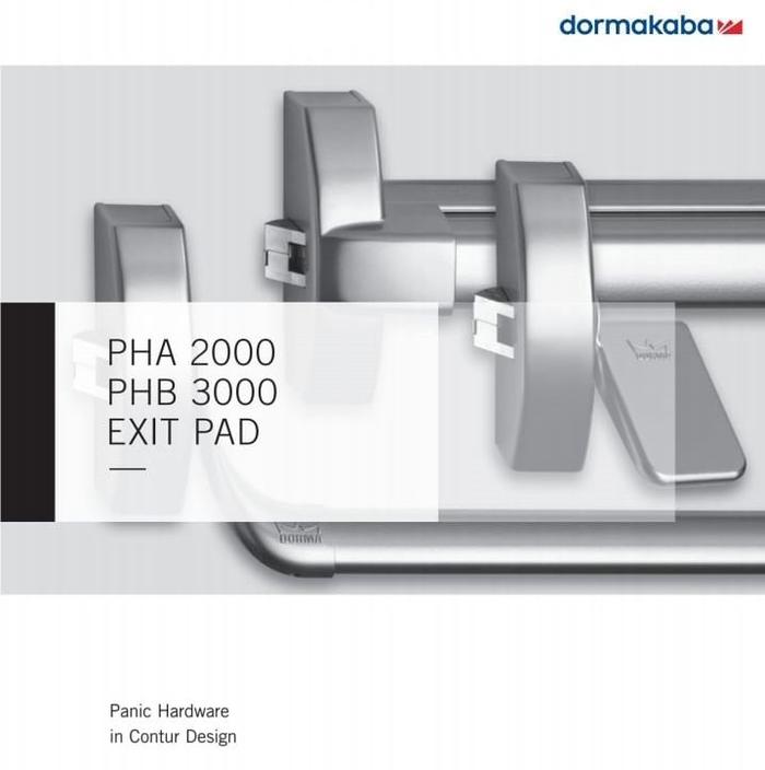 Jual Dormakaba Panic Exit PHA 2101 Cross Bar fittings SS Panic Bar ...