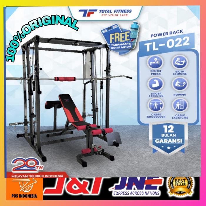 Jual power rack-tl 022(original)power rack machine-smith machine-gym ...