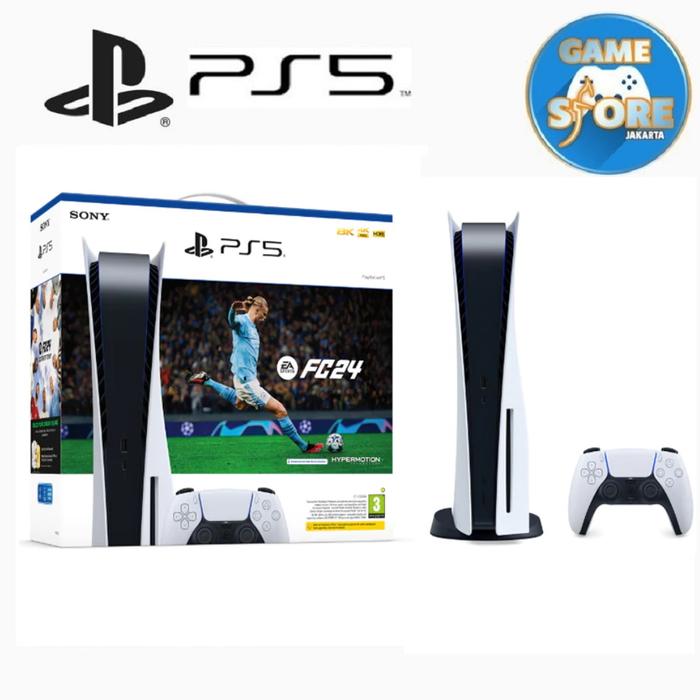 Jual PS5 CONSOLE DISC VERSION EA SPORTS / FC 24 WARRANTY SONY INDO ...