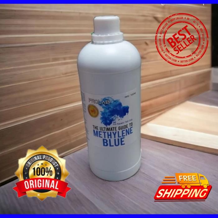 Jual obat biru methylene blue ikan / obat biru ikan / Methylene blue ...