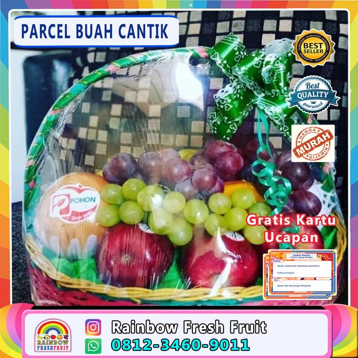 Jual [GRATIS KARTU UCAPAN] PARCEL BUAH SEGAR PREMIUM HAMPERS KEREN - Kota Surabaya - RAINBOW ...