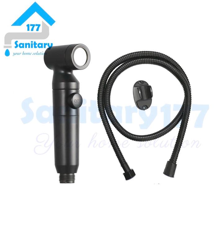 Jual Shower cebok 23B-jet shower bidet hitam tebal semprotan kloset ...