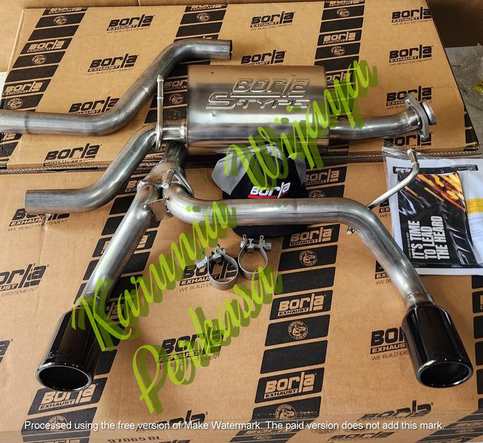 Jual SUZUKI JIMNY JB74 KNALPOT MUFFLER BORLA CAT-BACK EXHAUST SYSTEM ...