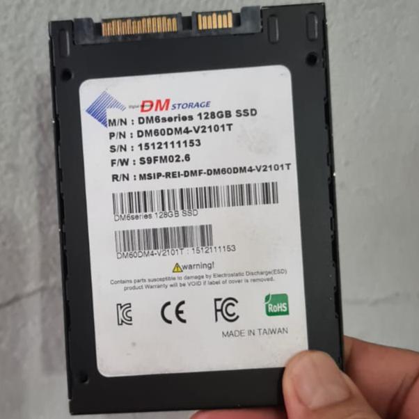 Jual SSD 128GB SATA 2.5 Original Garansi 3 Bulan Performa Stabil ...
