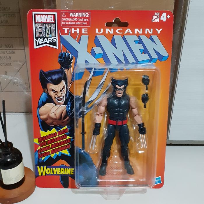 Jual HASBRO MARVEL LEGENDS X-MEN THE UNCANNY WOLVERINE RETRO VINTAGE ...