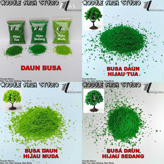 Jual Maket Daun - Serbuk Daun - Busa Daun - Busa, Hijau Muda - Kab ...
