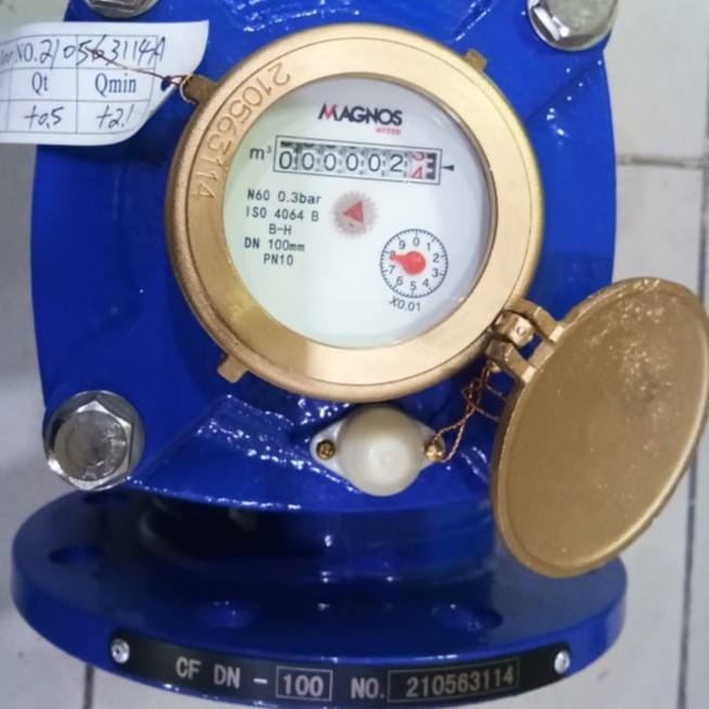 Jual Flow Meter Air Bersih Magnos 4 inch DN100 Water Meter Air Bersih - Jakarta Pusat - Radema ...