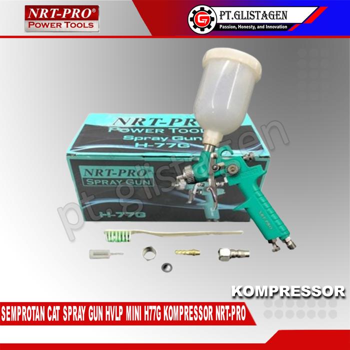 Jual NRT-PRO H77G Spray Gun HVLP Mini 400 mL Alat Semprot Cat Low ...