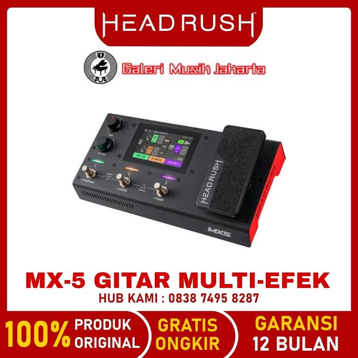 Jual Headrush MX5 Guitar multi-efek & Amp Modeling Processor - Jakarta ...
