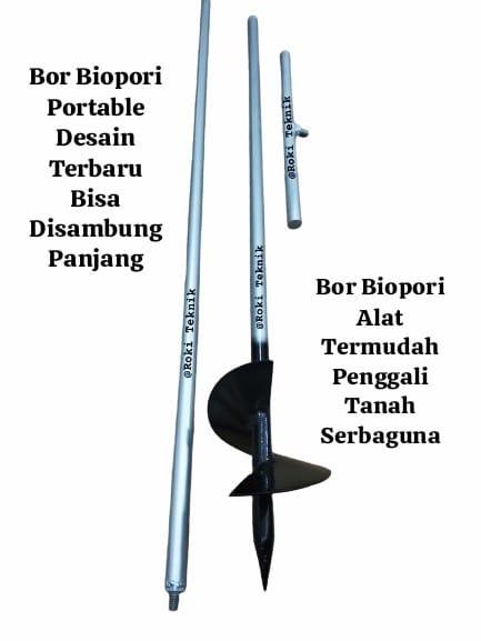 Jual Alat BOR Tanah Biopori Spiral Serbaguna Penggali Tanah Panjang ...