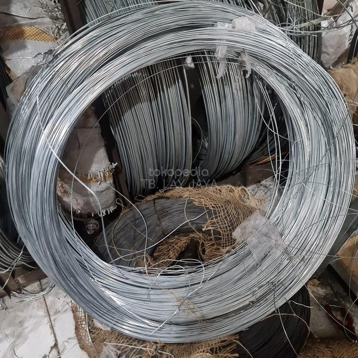 Jual Kawat Galvanis BWG14 (2mm) / Kawat putih / kawat seng - 1 kg - Kota Bandung - TB. LAY JAYA ...