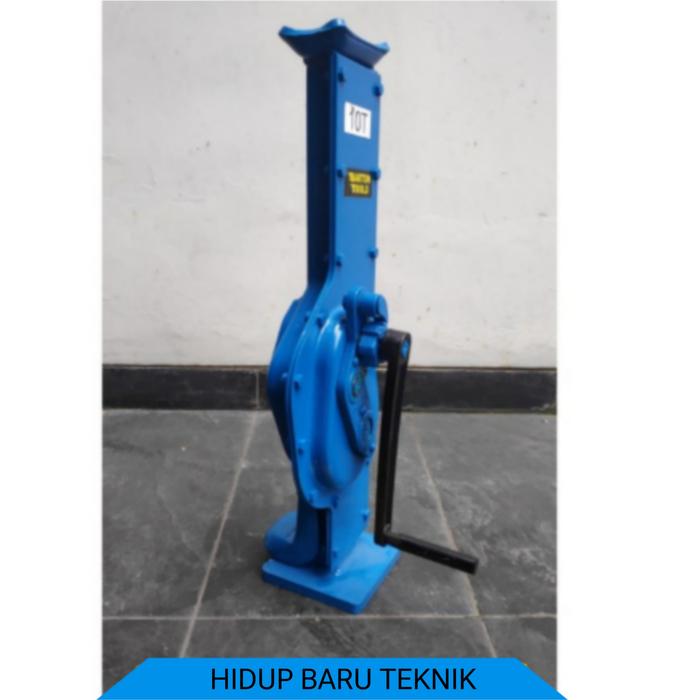 Jual Mechanical Jack 10T SWL-10 Dongkrak Kereta Rack Farm Ratchet 10 ...