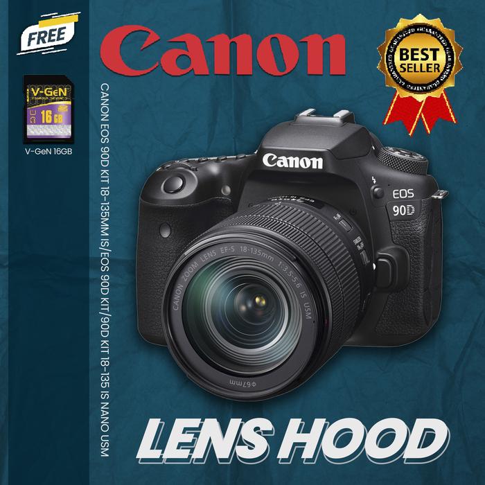 Jual CANON EOS 90D KIT 18-135MM IS/EOS 90D KIT/90D KIT 18-135 IS NANO ...