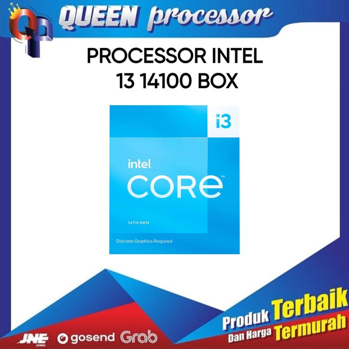 Jual Processor Intel Core i3 14100 3.5Ghz Box Socket 1700 - Jakarta ...
