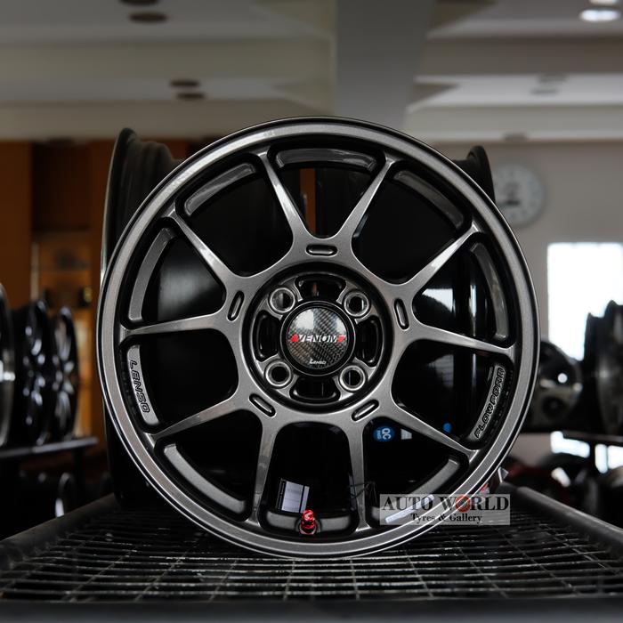 Jual Velg Original Lenso Venom VN1 Ring 15 PCD 4x100 Hyper Dark - Kota ...