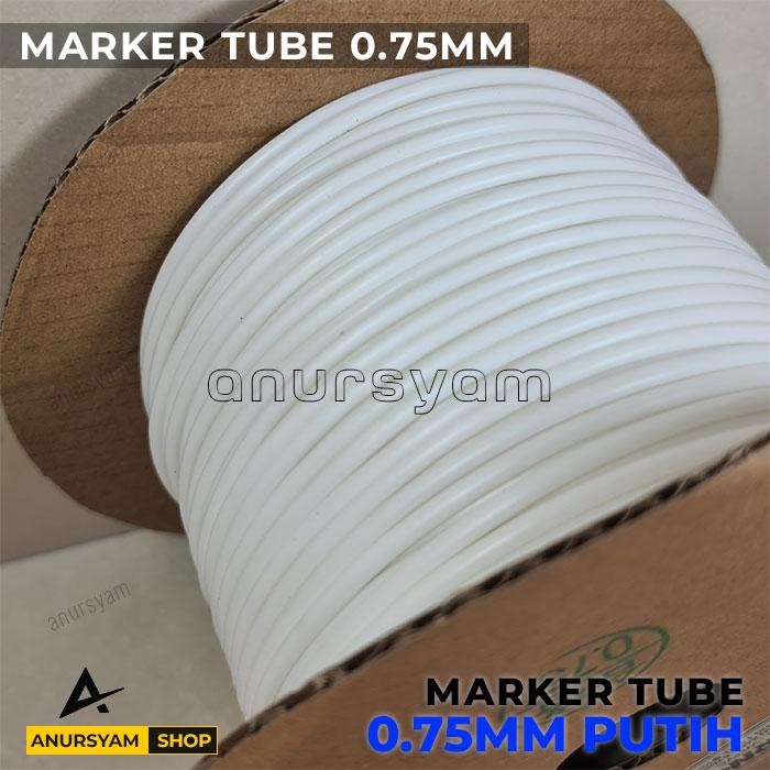 Jual Marker Tube Putih / Marking Tube Per Meter / Tubing Marker - 0 ...