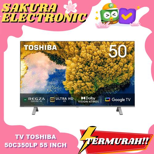 Jual TV TOSHIBA 50C350LP 50 INCH 4K UHD HDR SMART GOOGLE TV - Jakarta ...