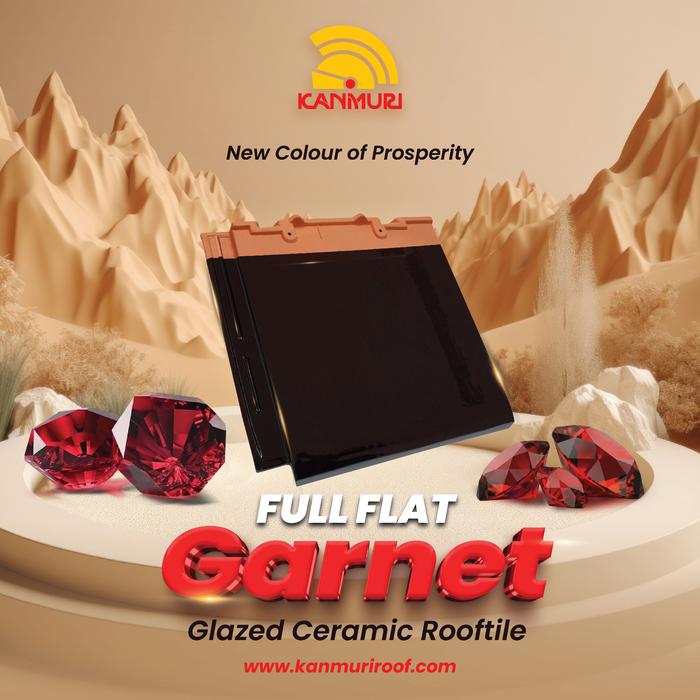 Promo Genteng Keramik Kanmuri Full Flat GARNET - Jakarta Barat ...