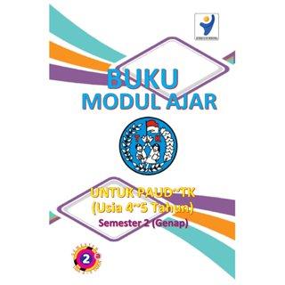 Jual Buku Modul Ajar Kumer utk PAUD (TK/KB) : 4-5 Tahun Semester 2 ...