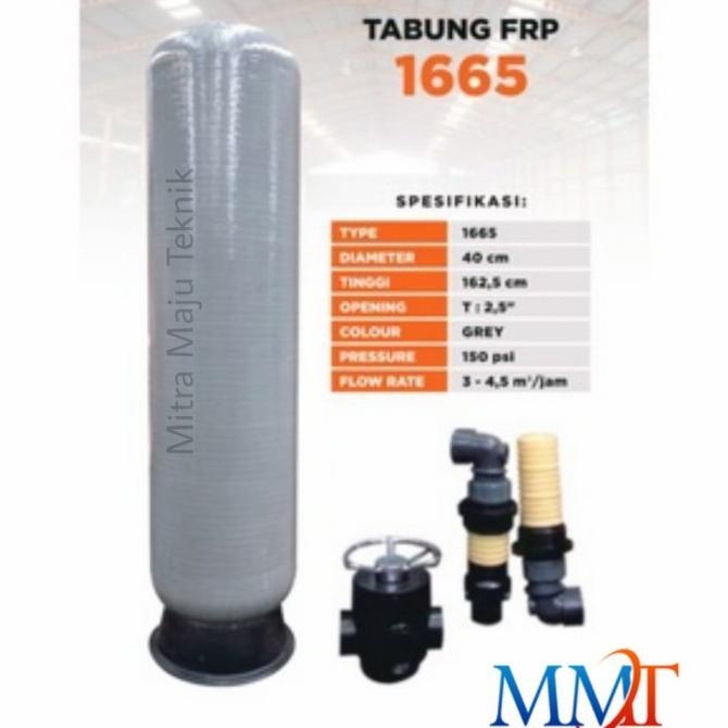 Jual Tabung Filter Air FRP-1665 / Tabung Filter Saring Air Sumur 16inch ...