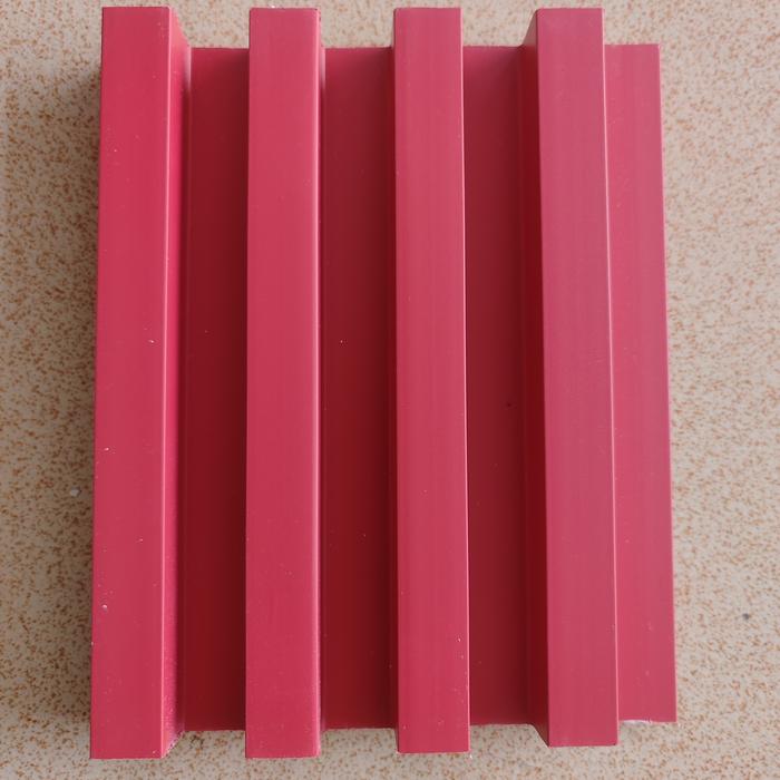 Jual WPC WALLPANEL DINDING WOOD PANEL KISI KISI - Merah, 290cm ...