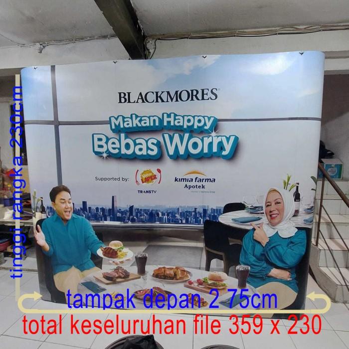 Jual Backwall Backdrop pop up spider Lurus 275x230cm - Jakarta Utara ...
