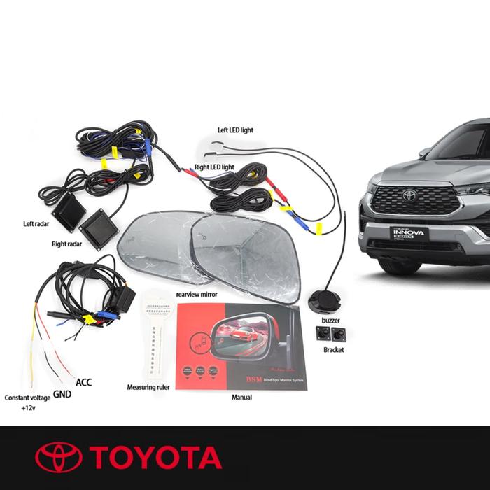 Jual Spion Blind Spot Monitoring System BSM/Sensor Deteksi Titik Buta ...