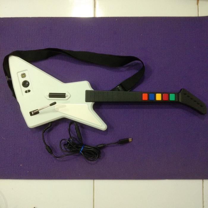 Jual Guitar Hero X-Plorer Controller PC Xbox 360 - Original by Red ...