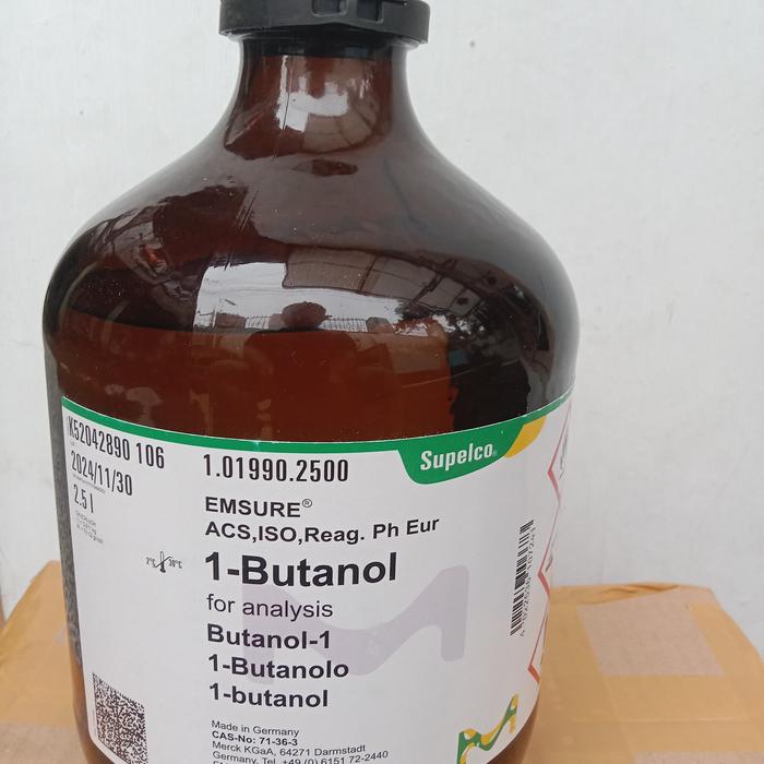 Jual 1-Butanol Merck German 1.01990.2500 kemasan 2,5 liter - Kab. Bogor ...