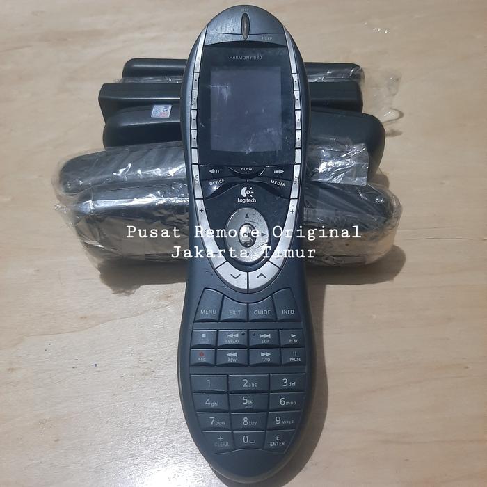 Jual REMOTE REMOT MULTIMEDIA PLAYER LOGITECH HARMONY 880 ORIGINAL ...