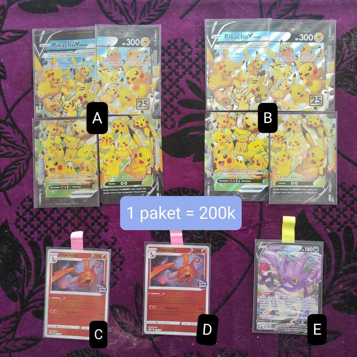 Jual paket spesial v-union dan cha-time kartu pokemon - Kab. Kampar ...
