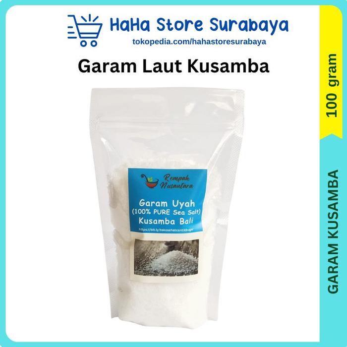 Jual Garam Laut Kusamba Bali 100% Original Tanpa Campuran (Haha Store ...