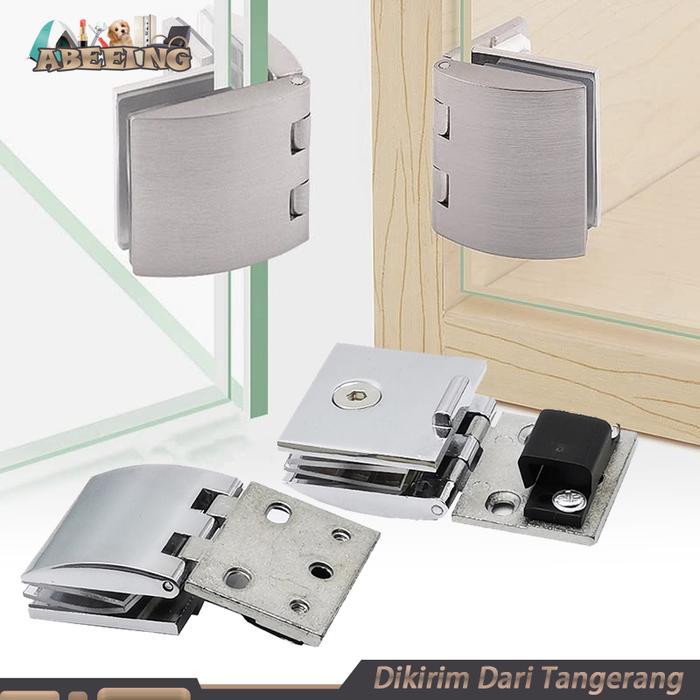 Jual Engsel Jepit Pintu Lemari 90 Degree Glass Cabinet Hinge Lemari ...