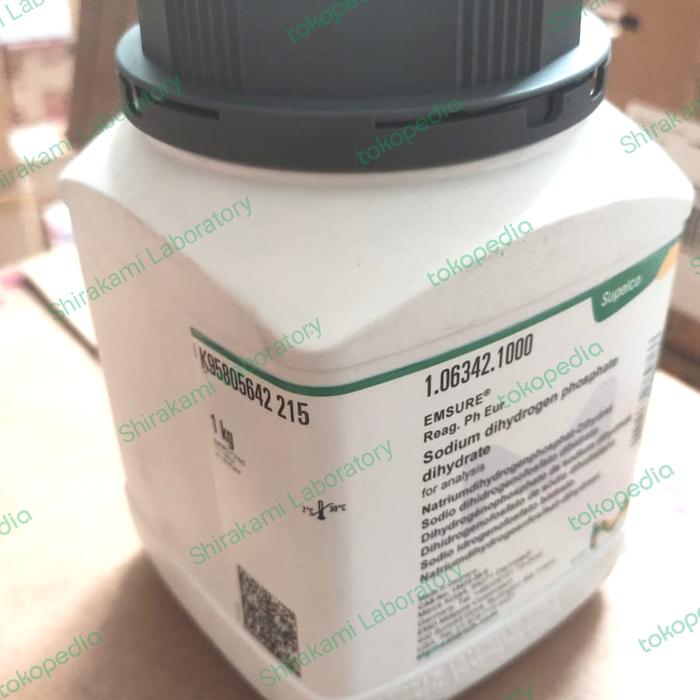 Jual Sodium dihydrogen Phosphate dihydrate 1 Kg MERCK kode 1.06342.1000 ...