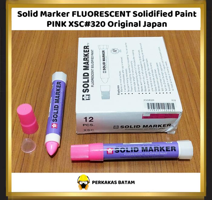 Jual Solid Marker Fluorescent Solidified Paint Spidol Penanda Besi ...