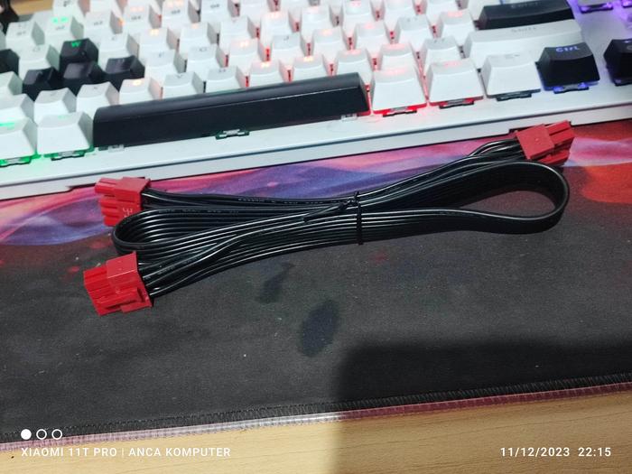 Jual kabel PSU modular VGA 8 pin to 2x 6+2 original bawan psu ...