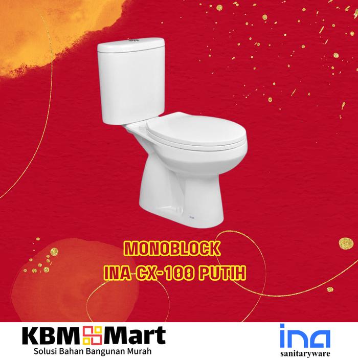 Jual Closet Duduk INA CX100 T10 / CX 100 Putih - Kota Bandung - KBM ...