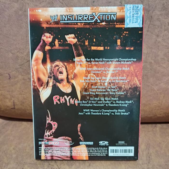 Jual Dvd Vcd Original Wwe Wwf World Wrestling Insurrextion Di Seller ...